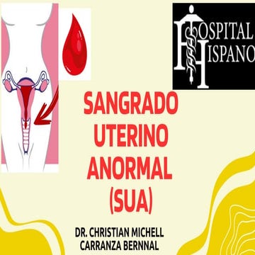 sangrado uterino anormal, PALM COIN, Ginecologia y obstetricia | PDF