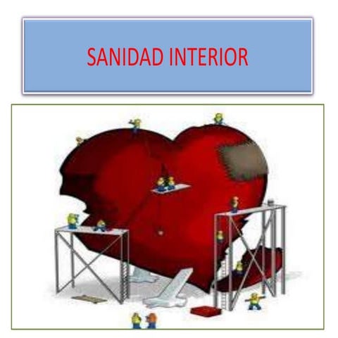 Sanidad interior | PPTX