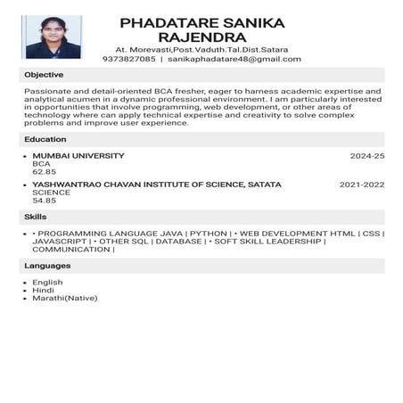 Sanika Rajendra Phadatare resume for career 2.pdf