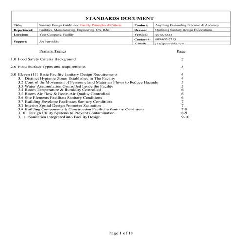 Sanitary Facility Design Guidelines - Part 2 of 2 | PDF