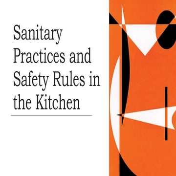 Sanitary Practices and Safety Rules in the Kitchen.pptx