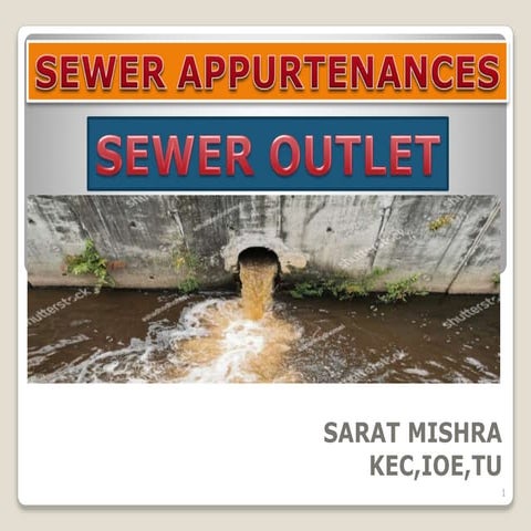 Sanitary sewer outlet | PPTX