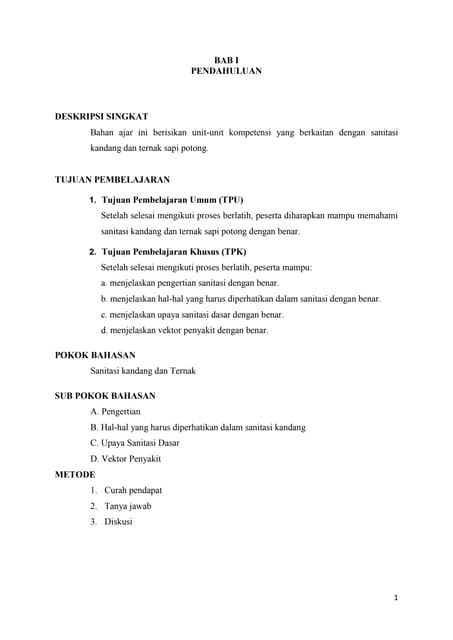 Sanitasi dan Kesehatan lingkungan | PPTX