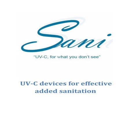 Sani uv c products | PDF