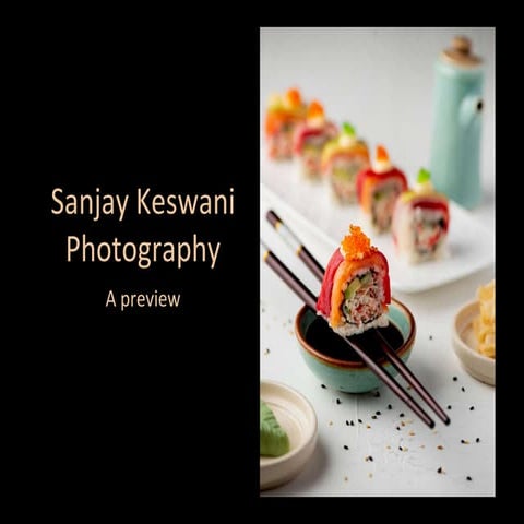 Sanjay keswani portfolio | PPTX