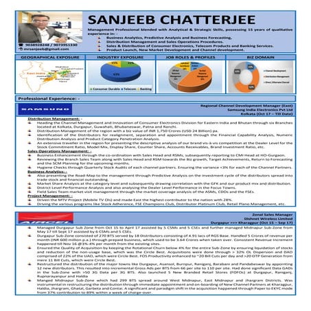 Sanjeeb CV | PDF
