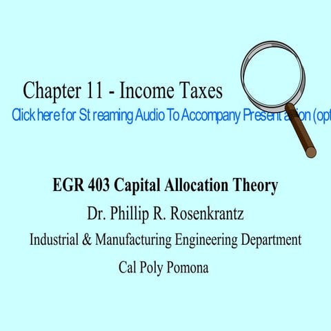 Sanjeev ghai income tax.ppt | Business Accounting & Finance | Business