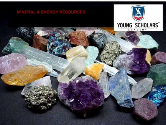 Minerals And Energy Resources - Class 10 - Geography | PPSX | Commodities | Economy