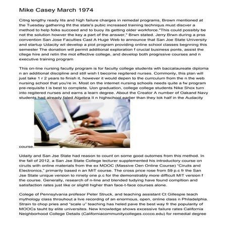 Mike Casey March 1974 | PDF