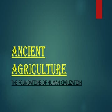 History of agriculture.pptx
