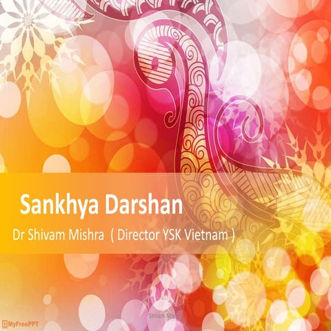Sankhya Darshan by Shivam Mishra.pptx