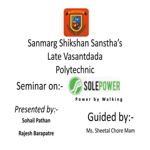 Solepower Technology | PPTX