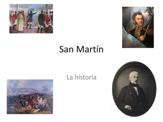 José de san martín power point | PPT