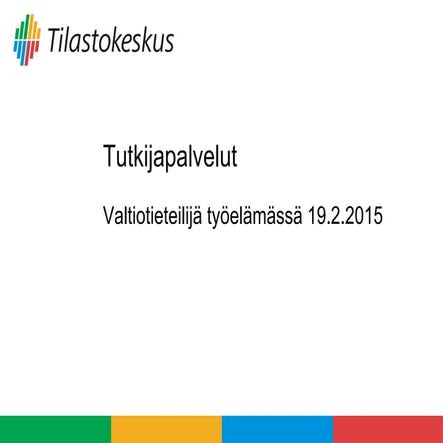 Tutkijapalvelut, Sanni-Sandra Hellman | PDF