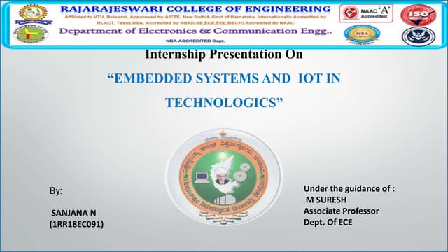 1. Introduction to Embedded Systems & IoT | PDF