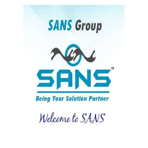 About SANS Group India | PPT