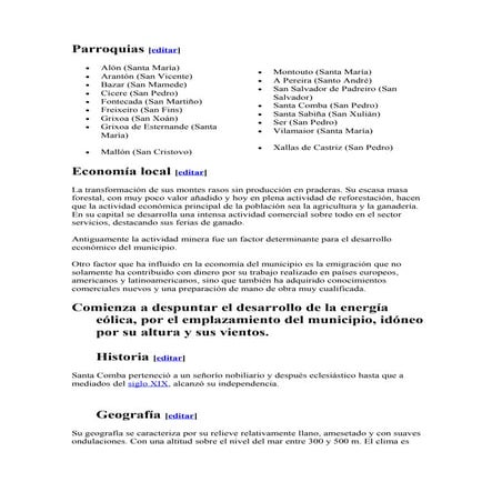 Santa Comba | PPT