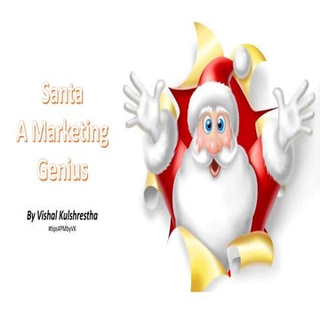 Santa A marketing genius | PPT
