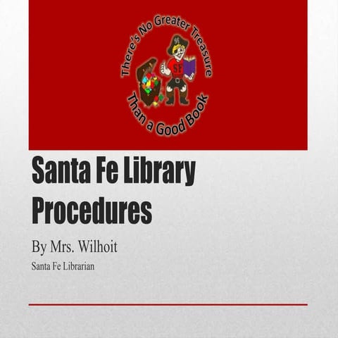 Santa fe library procedures | PPT