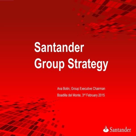 Santander Group Strategy 4Q14 | PDF
