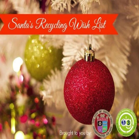 Santa's Recycling Wish List | PPTX