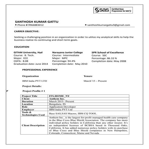 2.9 years_Infosys_Resume-1 | DOCX