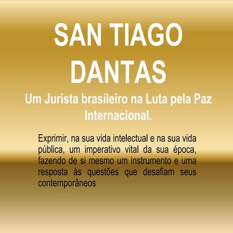 San Tiago Dantas | PPTX