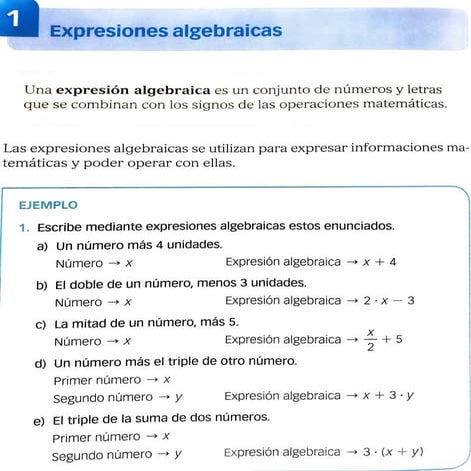 LISTA DE SÍMBOLOS EN ÁLGEBRA | DOC