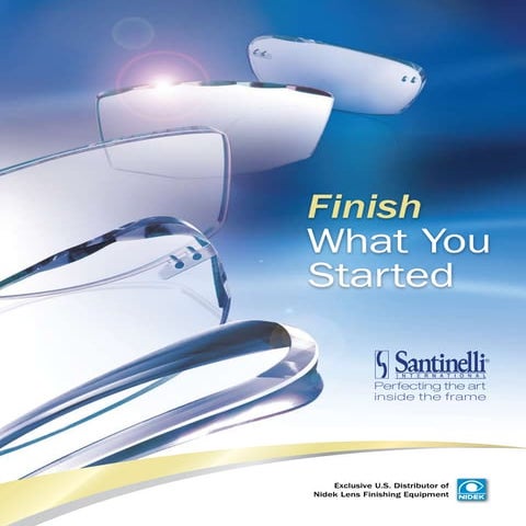 All About In-Office Finishing With Santinelli International | PDF