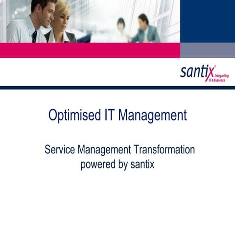 how to establish an IT application management with santix consulting | PPT