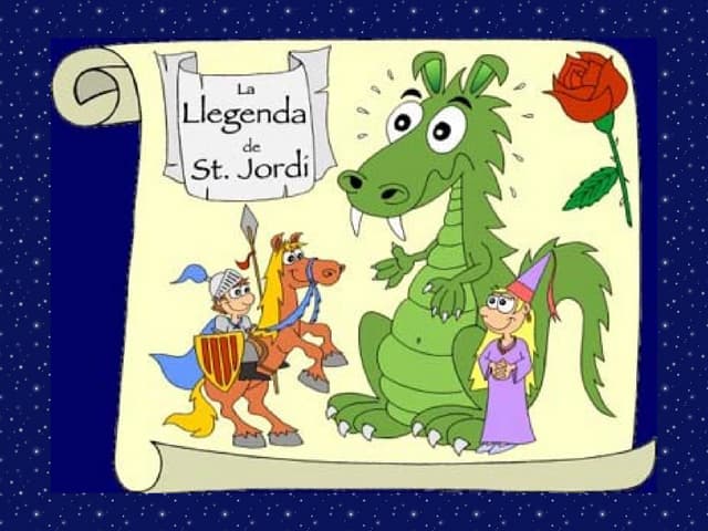 Taller de lectura .Text narratiu. Llegenda de Sant Jordi