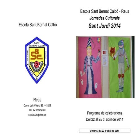 Sant Jordi 2014 | PPT