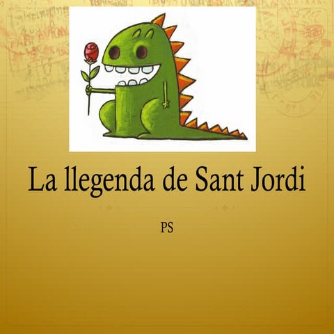 Sant jordi 2015 a PS | PPT
