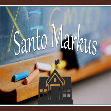 Santo Markus (St. Mark) | PPSX