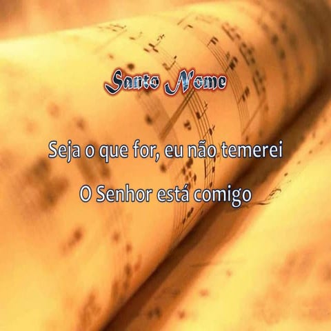 Santo nome | PPT