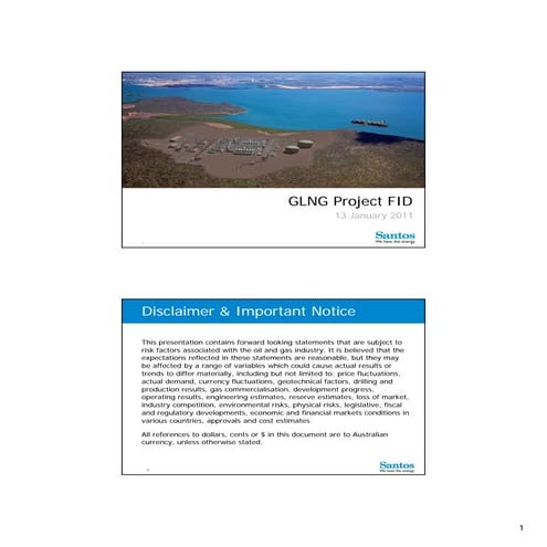 Santos GLNG | PDF