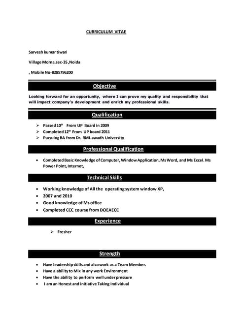 Naqash Aslam Cv | DOC | Operating Systems | Computer Software and ...