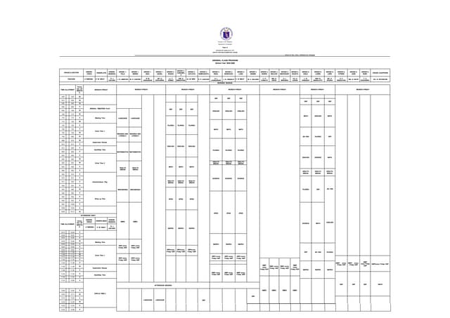 JHS Consolidated Class Program Sep. 2023 | PDF