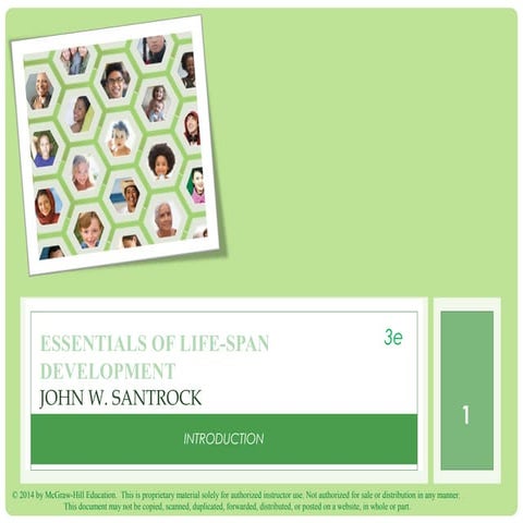 Santrock essentials 3e_ppt_ch01 | PPT