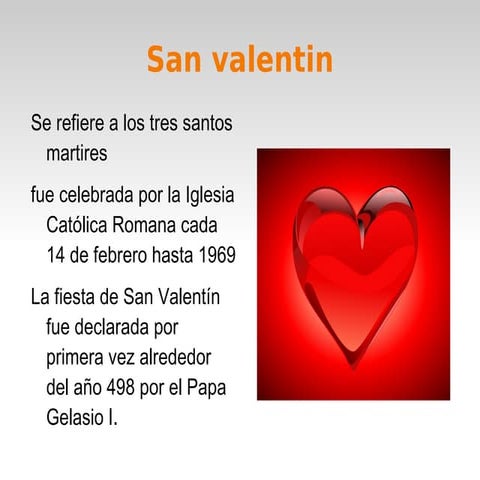 San valentin | PDF