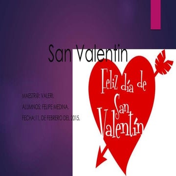 San valentin | PPTX