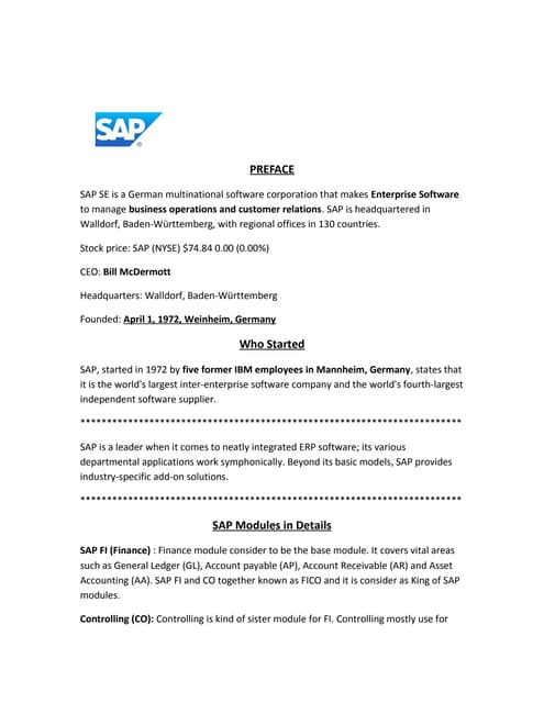 Introduction to SAP Signavio | PDF
