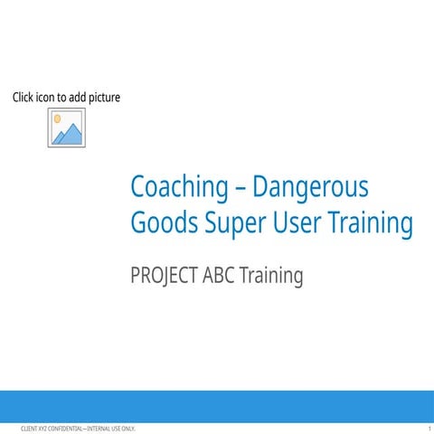 SAP - ERP - Dangerous Goods Super User Training.pptx