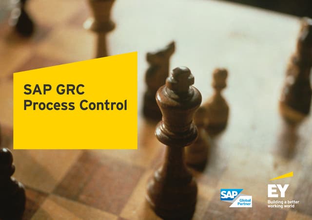Sap Grc Process Control Overview And Approch Ppt