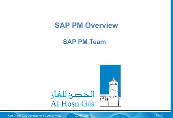 SAP Plant Maintenance overview PM (ASM)) | PDF