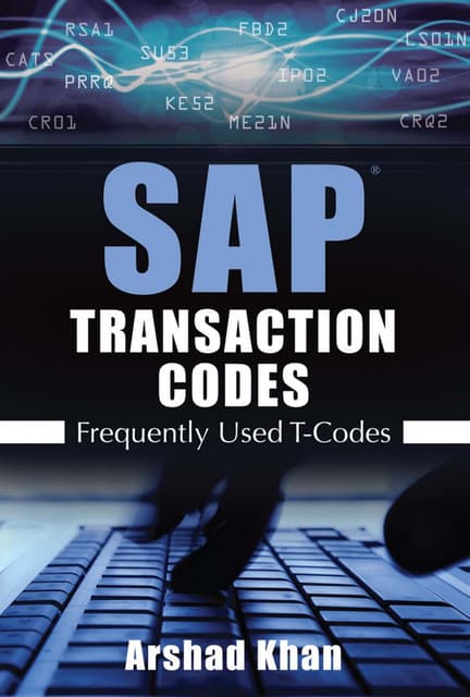 Sap transaction-codes-list | PDF