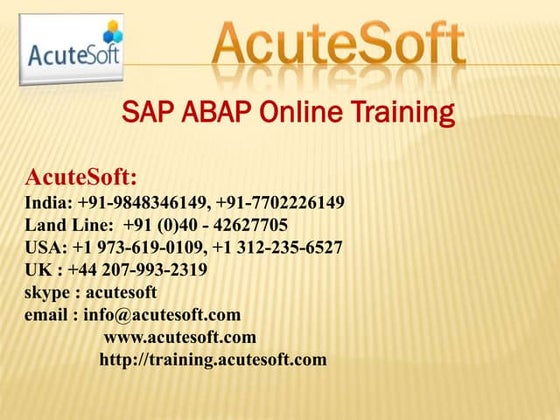 SAP PP ONLINE TRAINING | PPT