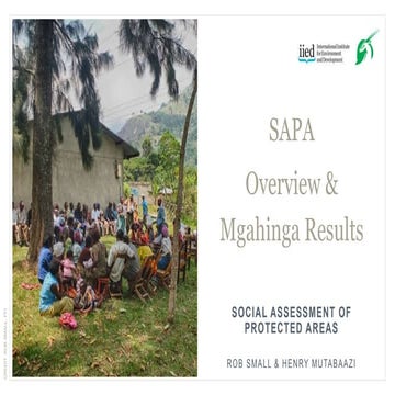 Overview Sapa methodology and experiences Mhaginga IGCP | PPTX