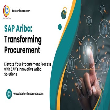 SAP Ariba Transforming Procurement Online Training | PPTX