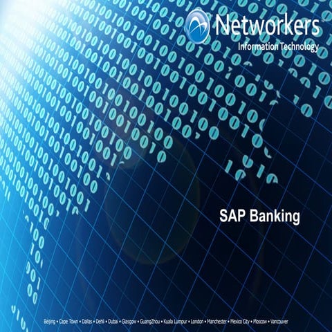 Sap Banking | PPT